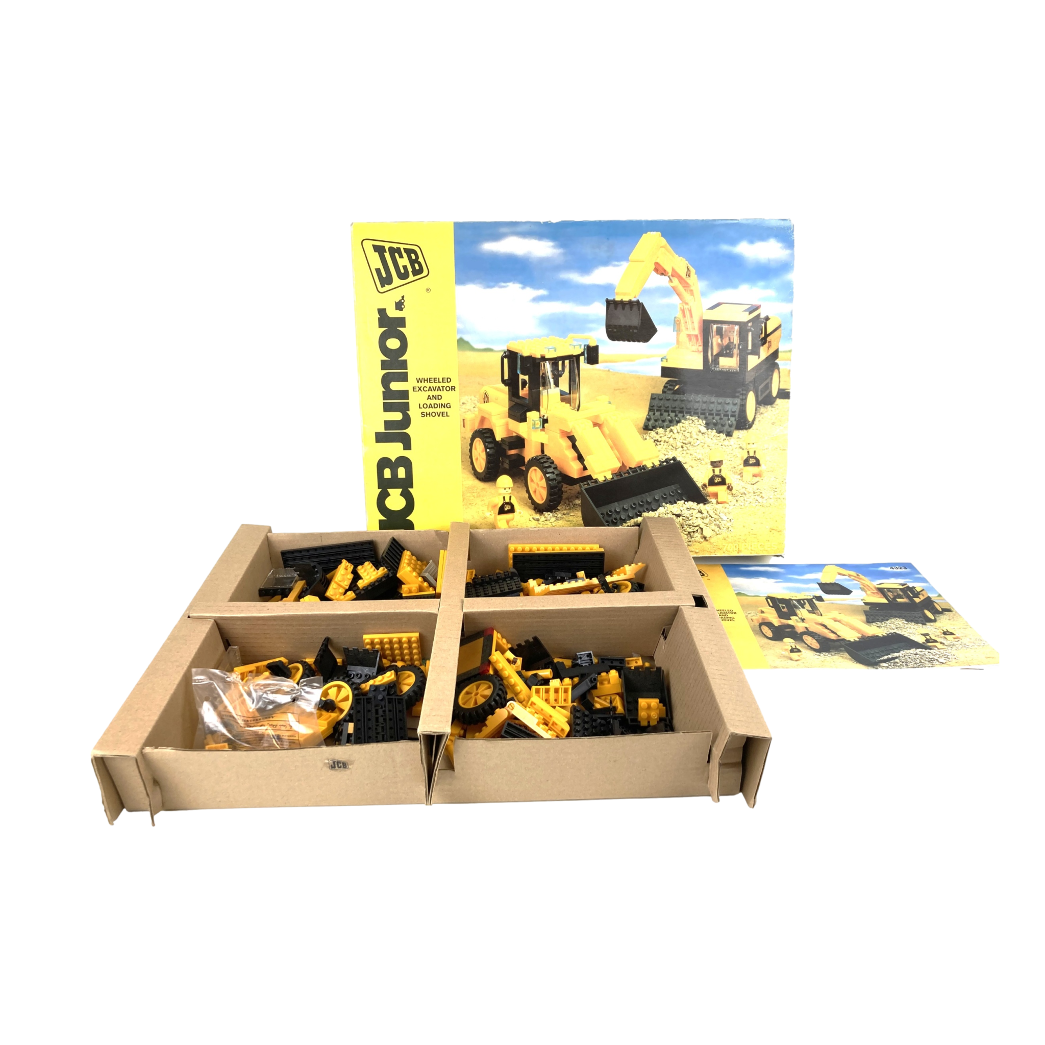 Best-Lock - JCB Junior 4323 - Bouwdoos - Shovel en vorkheftruck - Terre ...